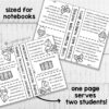 Division of Fractions Interactive Notebook Activities (6NS1)
