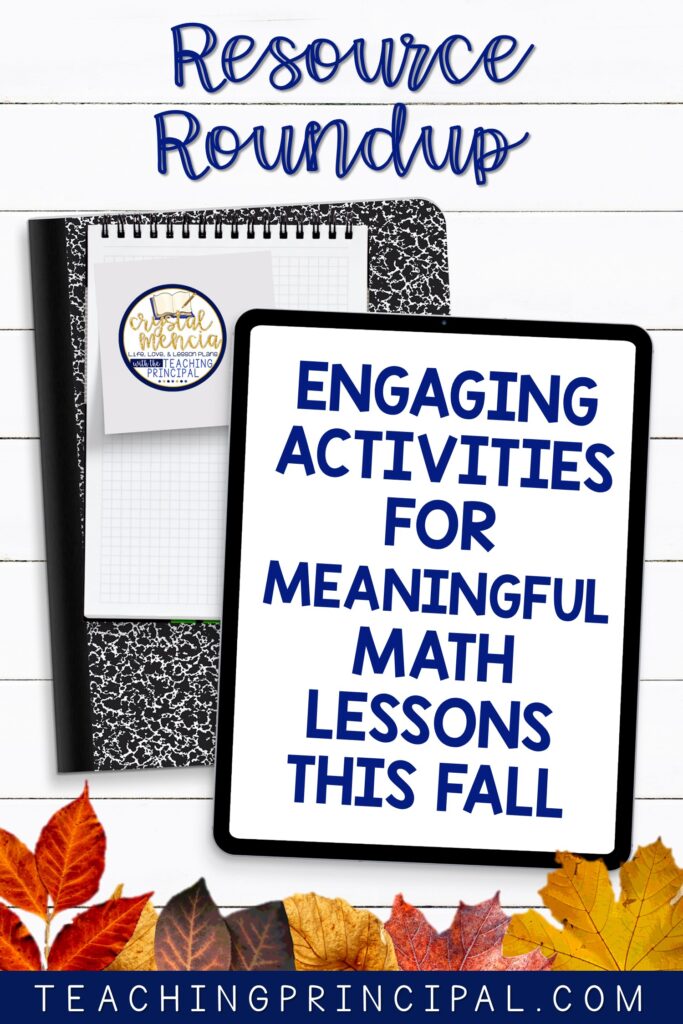 16 Fun Fall Resources for Meaningful Math Lessons - Crystal Mencia Scheidt
