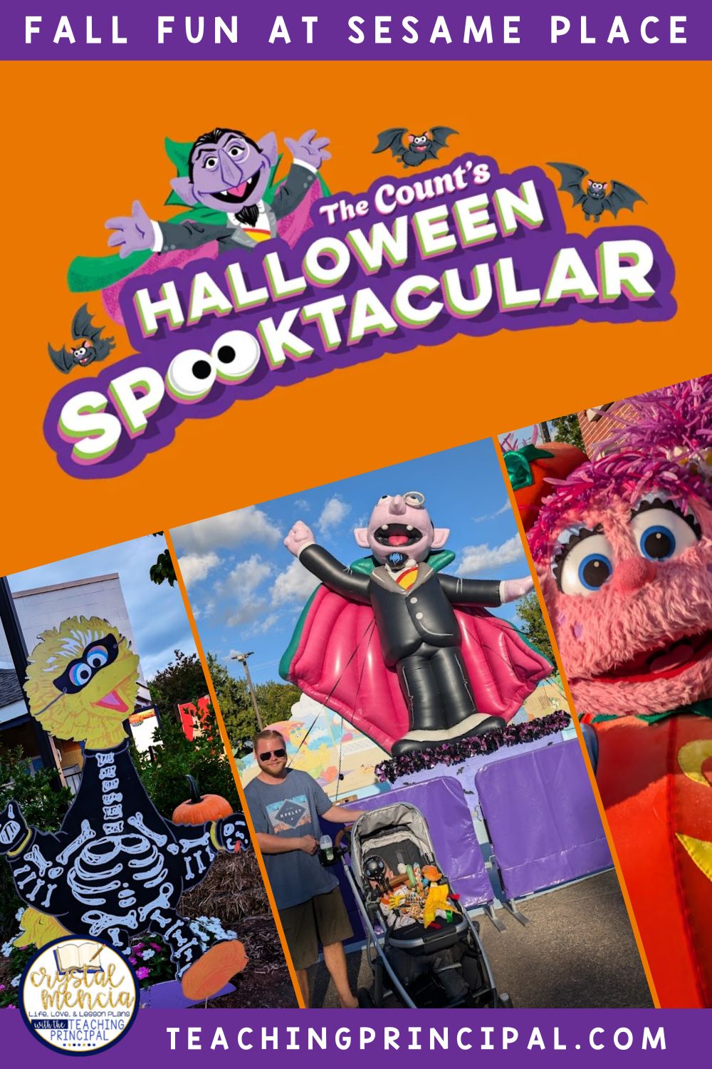 The Count’s Halloween Spooktacular: A Sesame Place Guide - Crystal ...